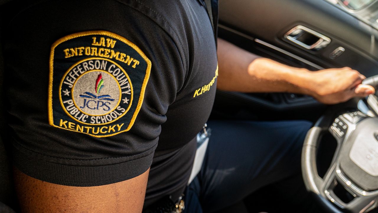 JCPS’ newest police officer protects his former high school