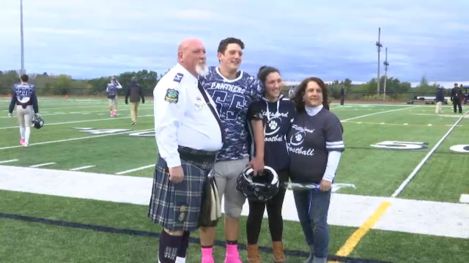 High School Senior Recognized for Kilts and Cleats
