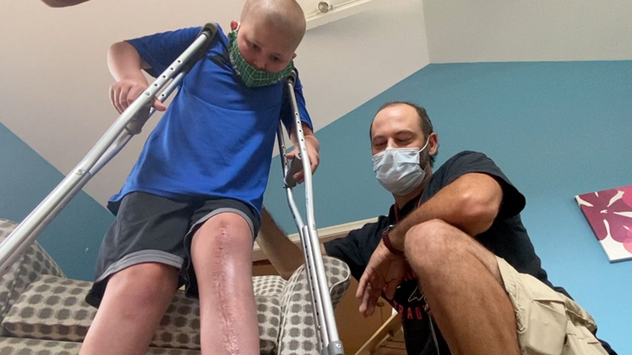 Kinderhook 12-year-old gaining strength after cancer fight