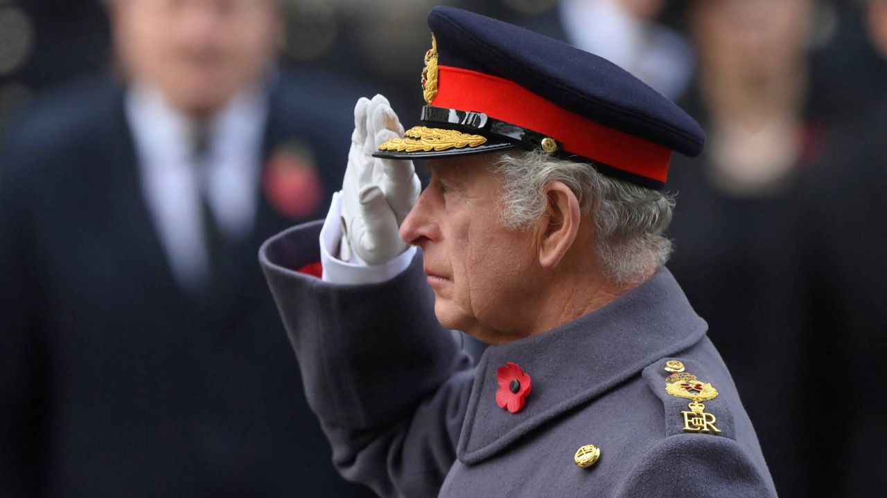 King Charles III leads Remembrance Sunday to honor veterans