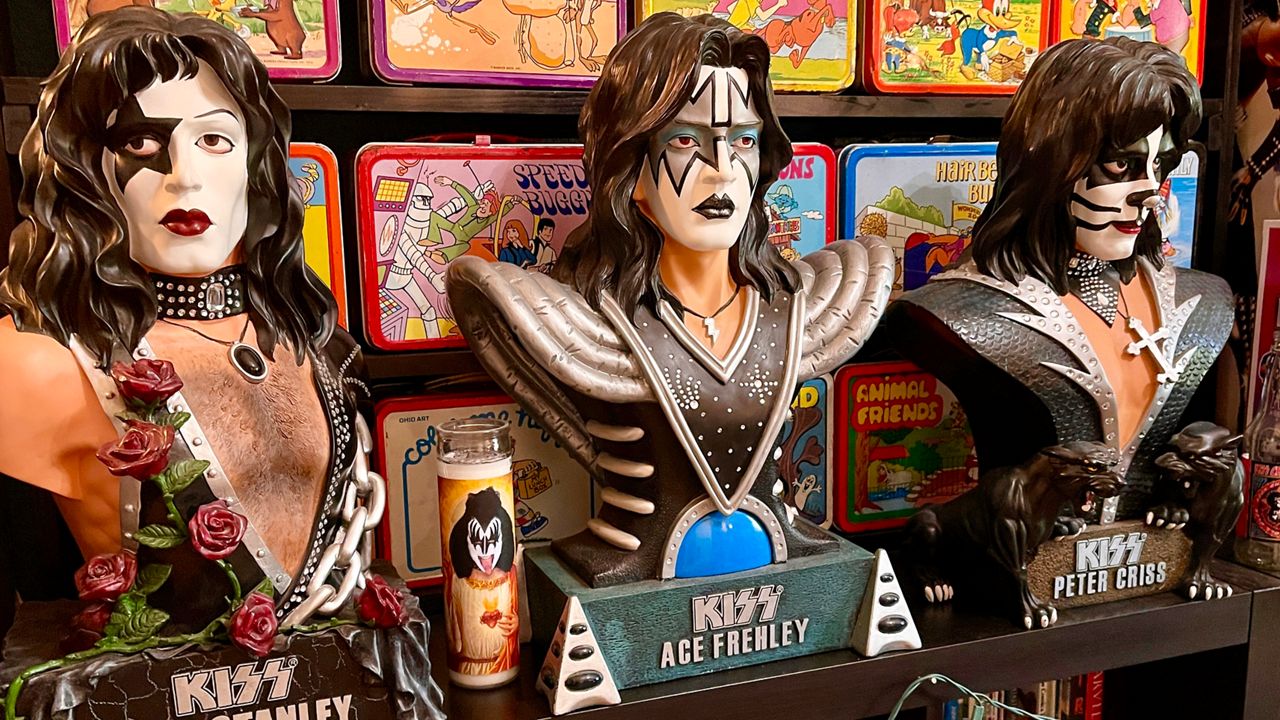 Texas man fills home with KISS collection