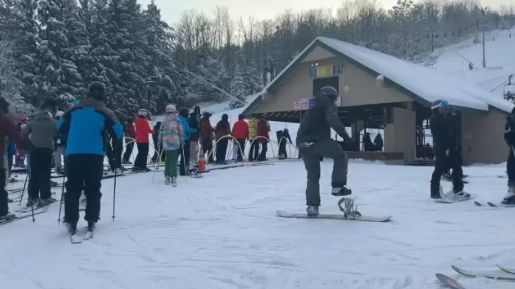 Kissing Bridge Opens More Terrain After Weekend Snow Burst