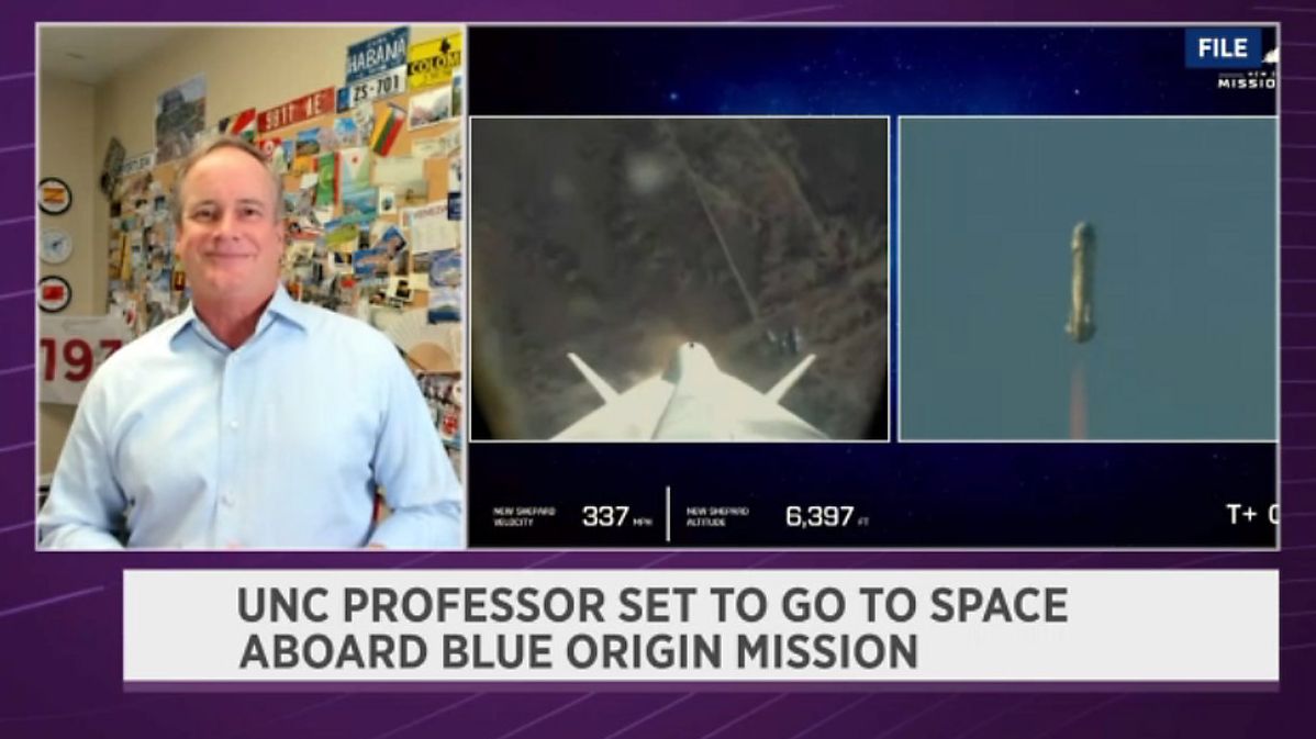 UNC professor heading to space