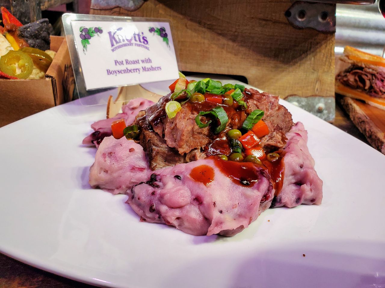 Knott's Berry Farm celebrating the boysenberry