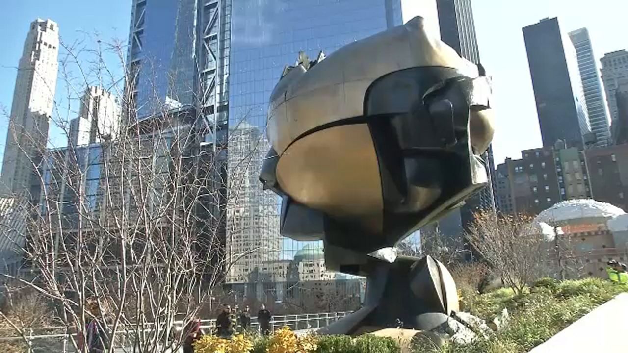 Koenig Sphere, which survived 9/11 attacks, rededicated at WTC site