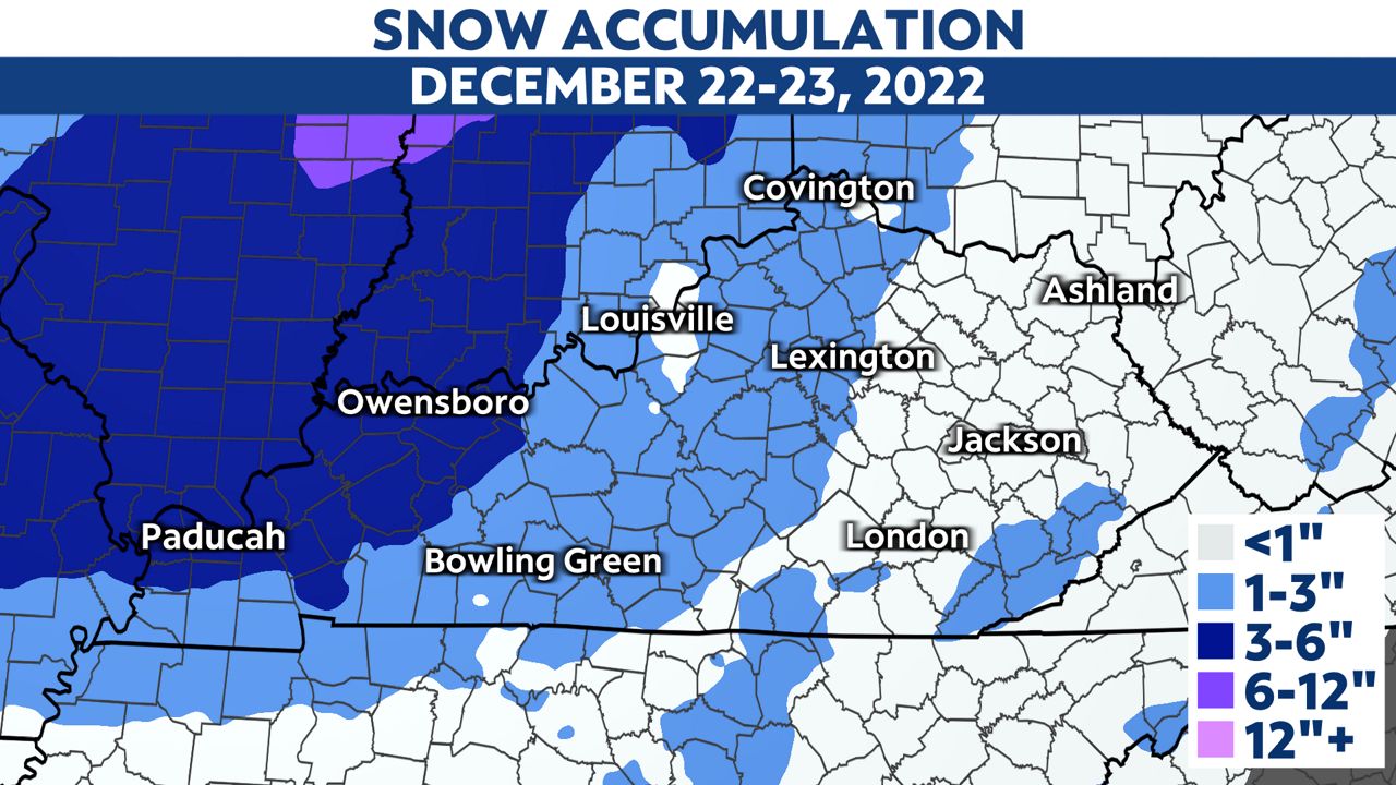 Seeing a white Christmas this year could be possible