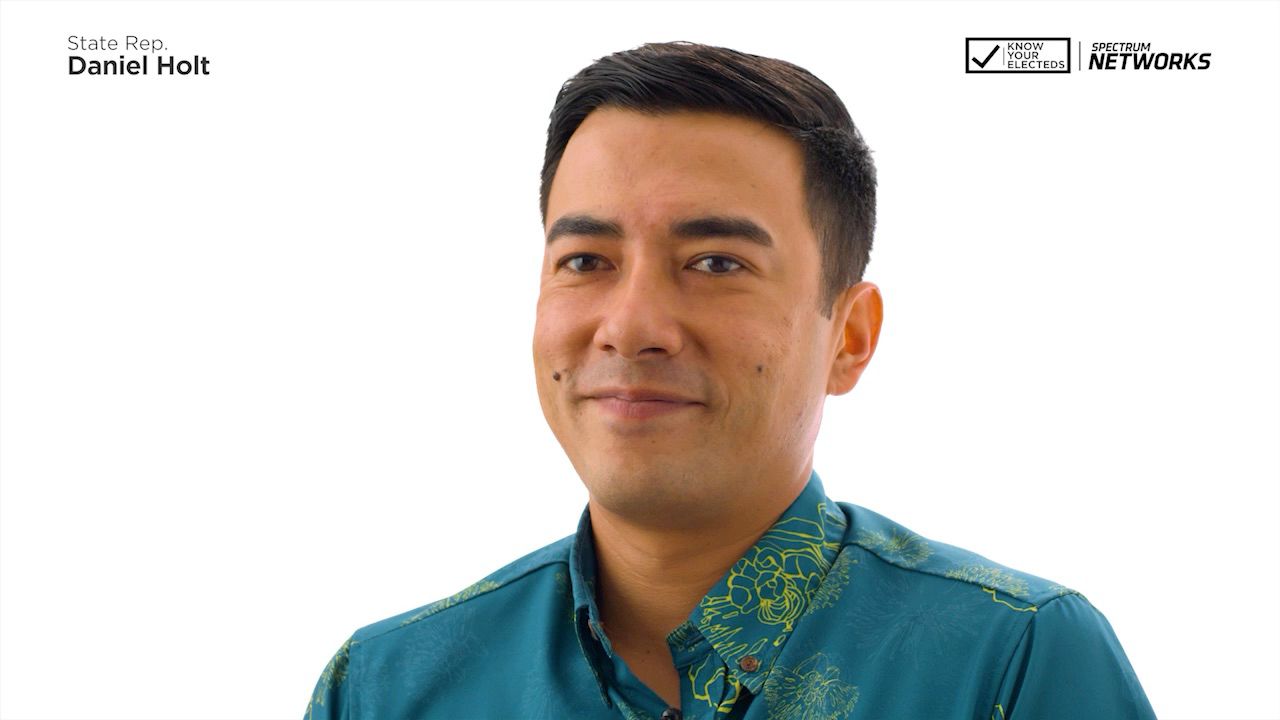 Know Your Electeds Hawaii State Representative Daniel Holt