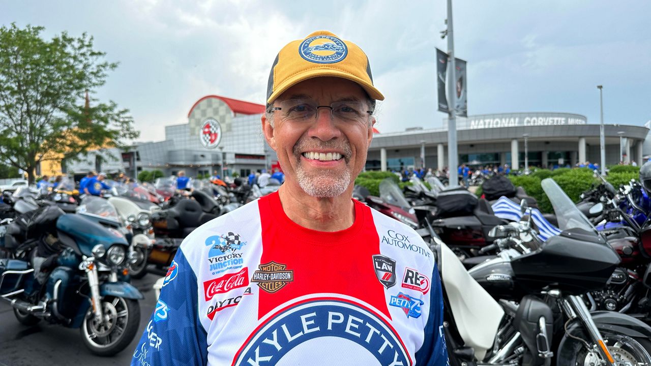 Kyle Petty takes stops in Bowling Green on his charity drive