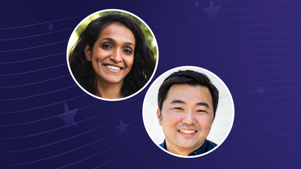 CD4 Candidates Ryu, Raman Pound Pavement on Election Day