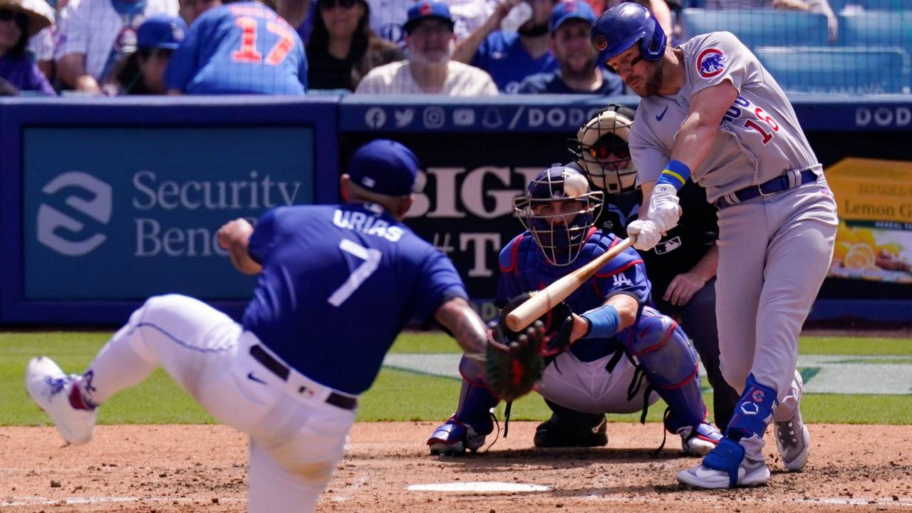Dodgers lose 3-2 after Bellinger HR for Cubs