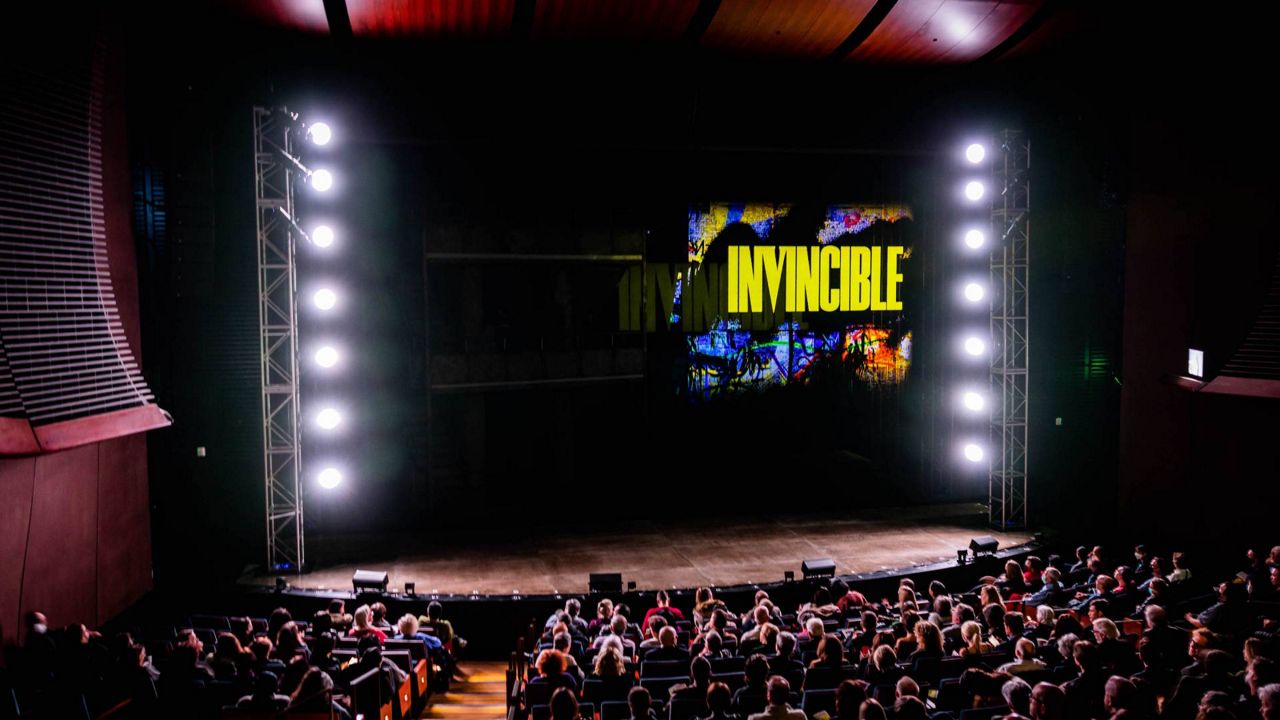 Shakespeare set to songs of Benatar, Giraldo in 'Invincible'