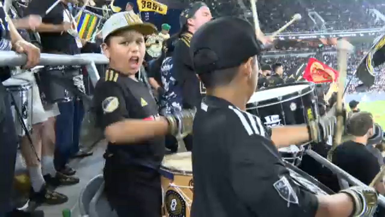 LAFC Fans Embrace Soccer Traditions With Gusto