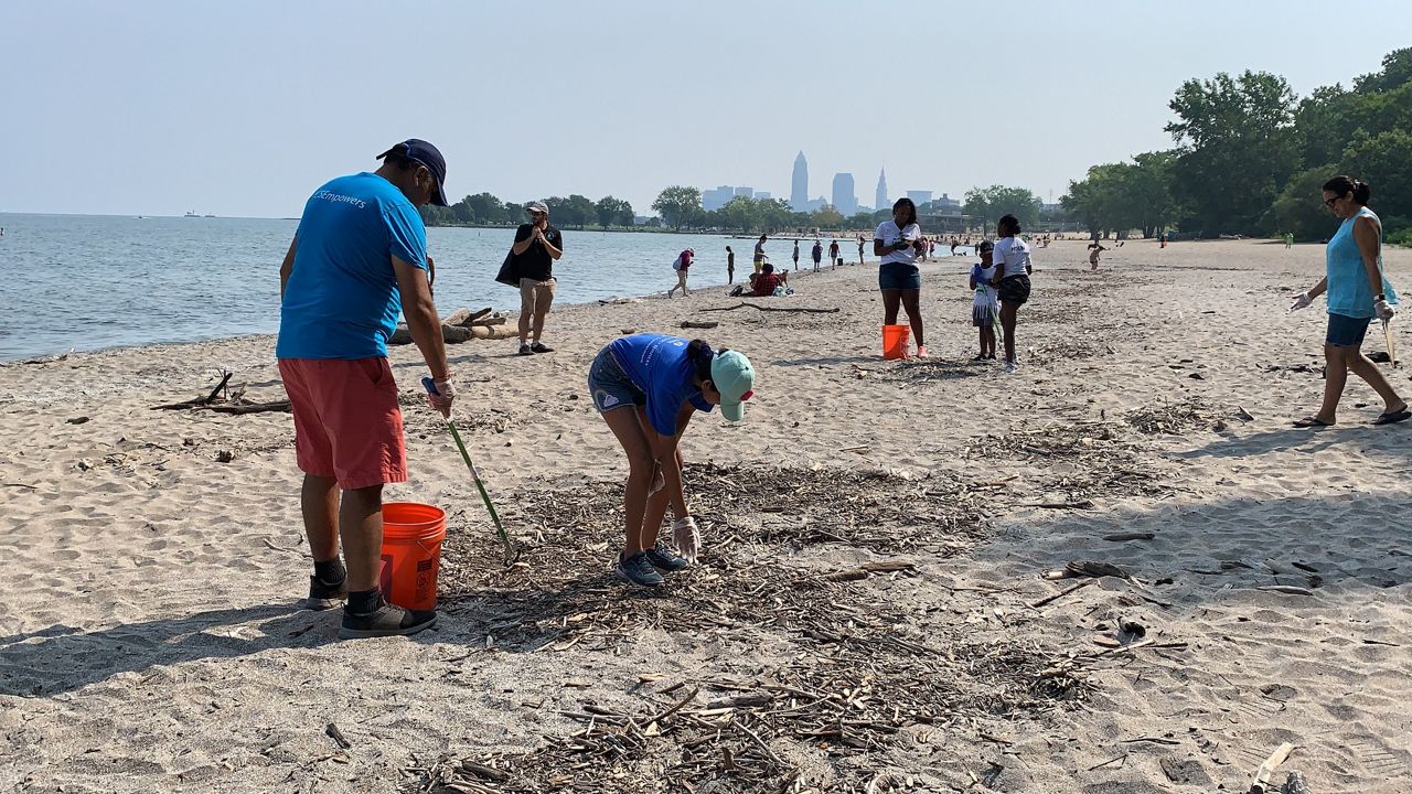 Volunteers work to keep Lake Erie clean and litter free