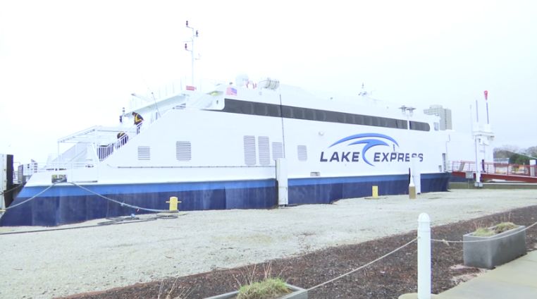 First ride of the year for the Lake Express