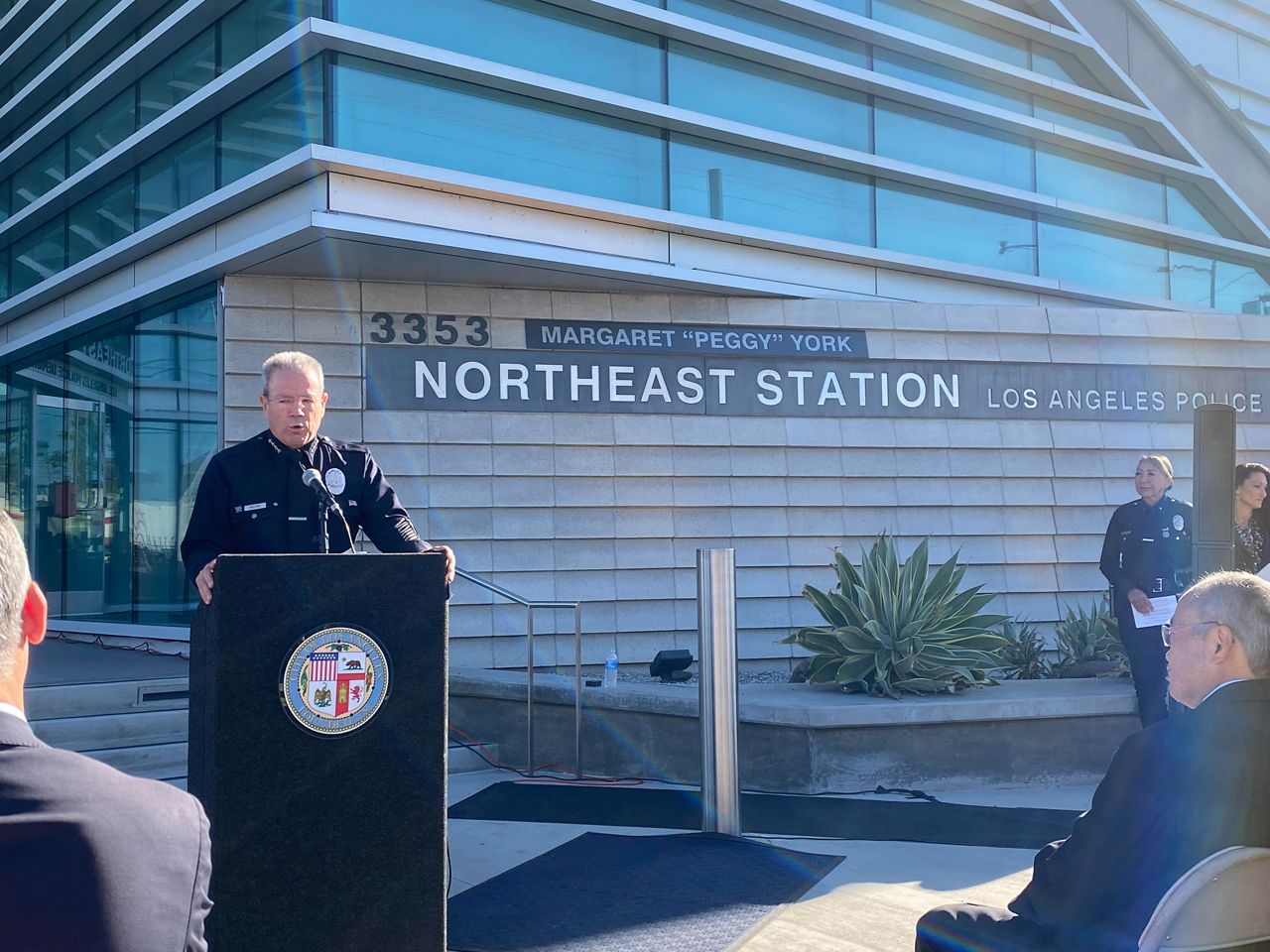 LAPD Northeast station renamed Margaret 'Peggy' York