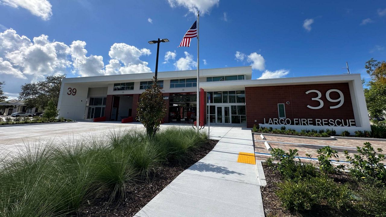 Largo Fire Rescue opens new station, welcomes new chief