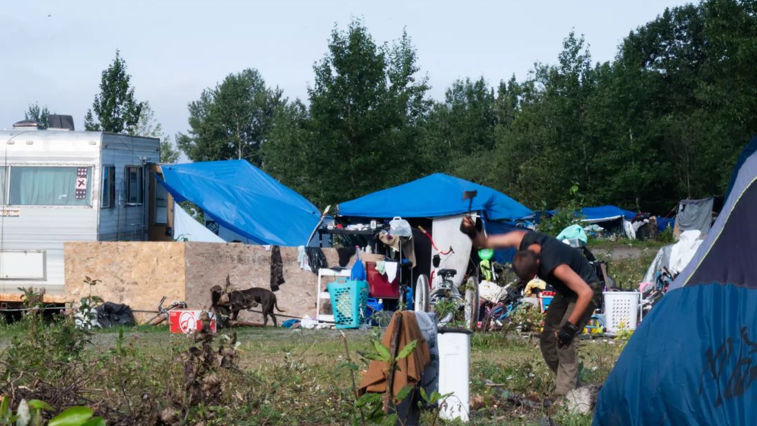 Alaska's homeless population resists being moved to LA