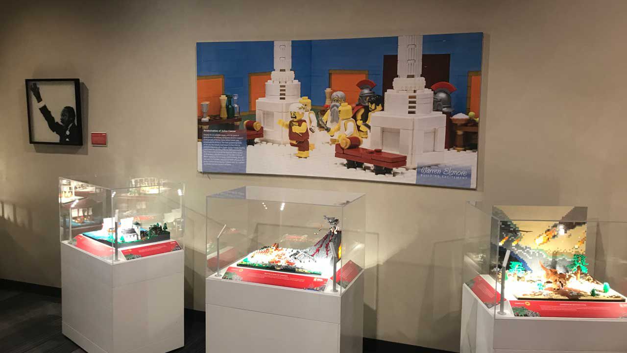 Explore History in Lego Bricks at Tampa Bay History Center