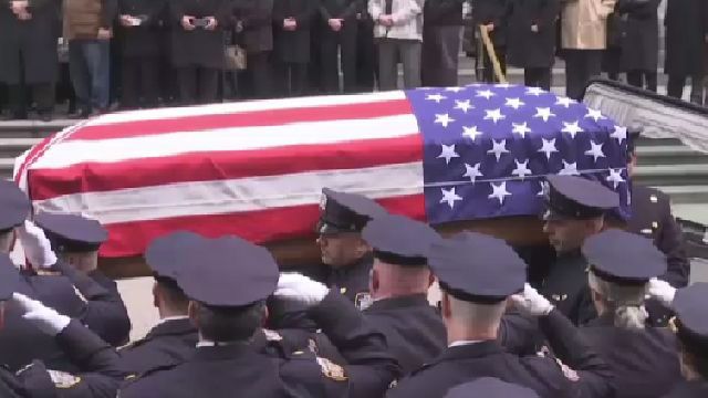 Final Goodbye for NYPD Detective Killed in Afghanistan