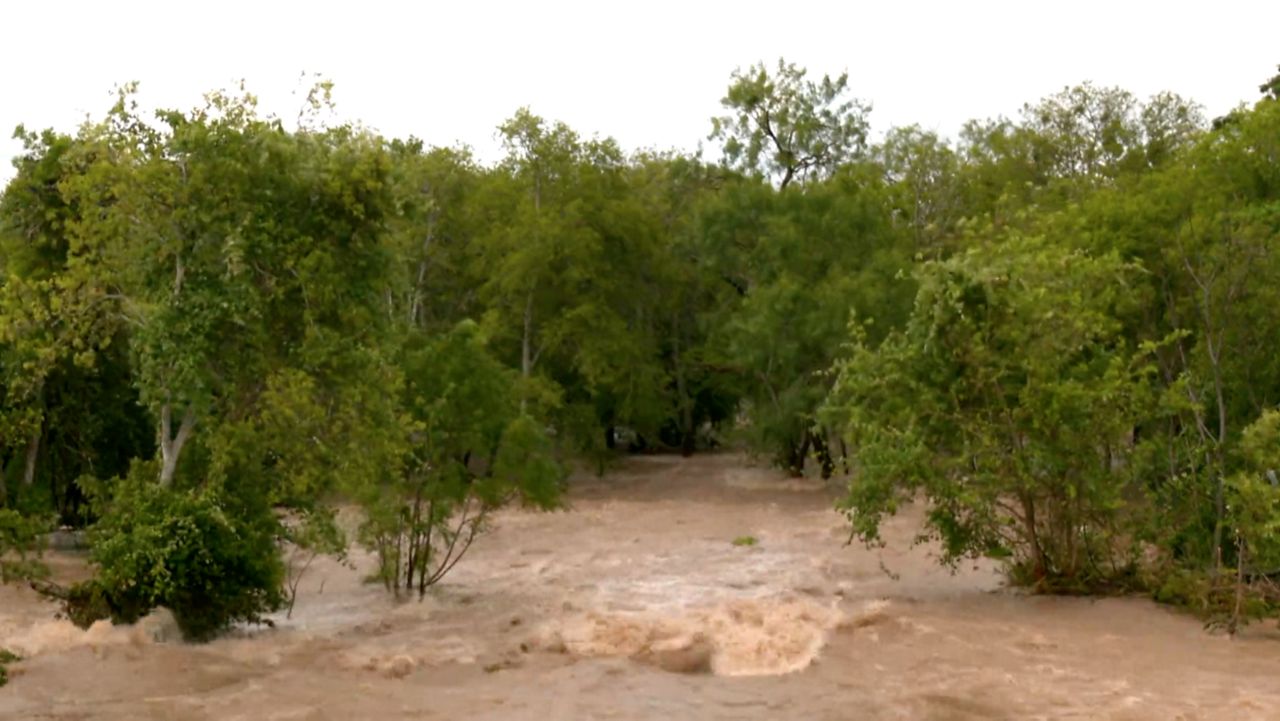 Record Flooding at Leon Creek on Tuesday