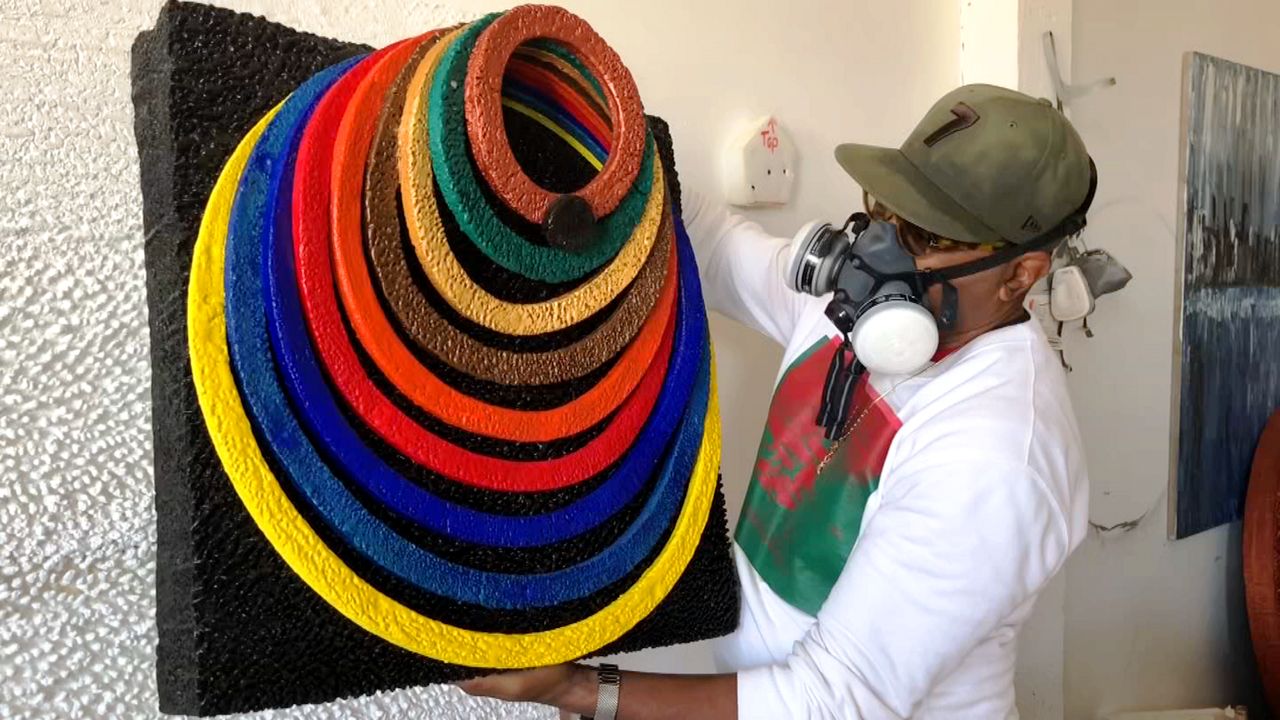 Harlem Artist Creating Buzz with Beeswax Art