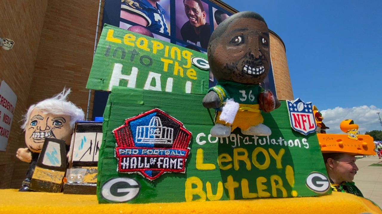 Packers fans flock to Canton to see LeRoy Butler