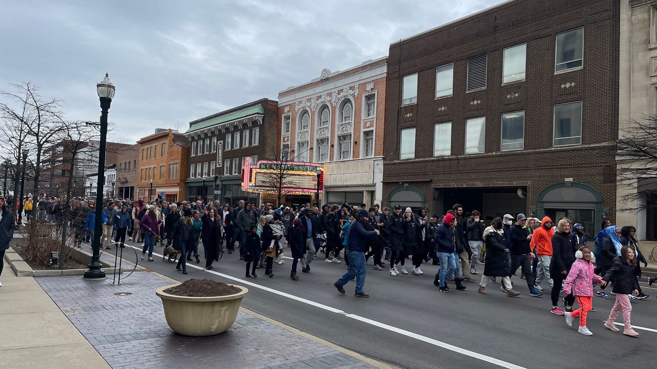 Leaders and families come together for MLK Day in Lexington