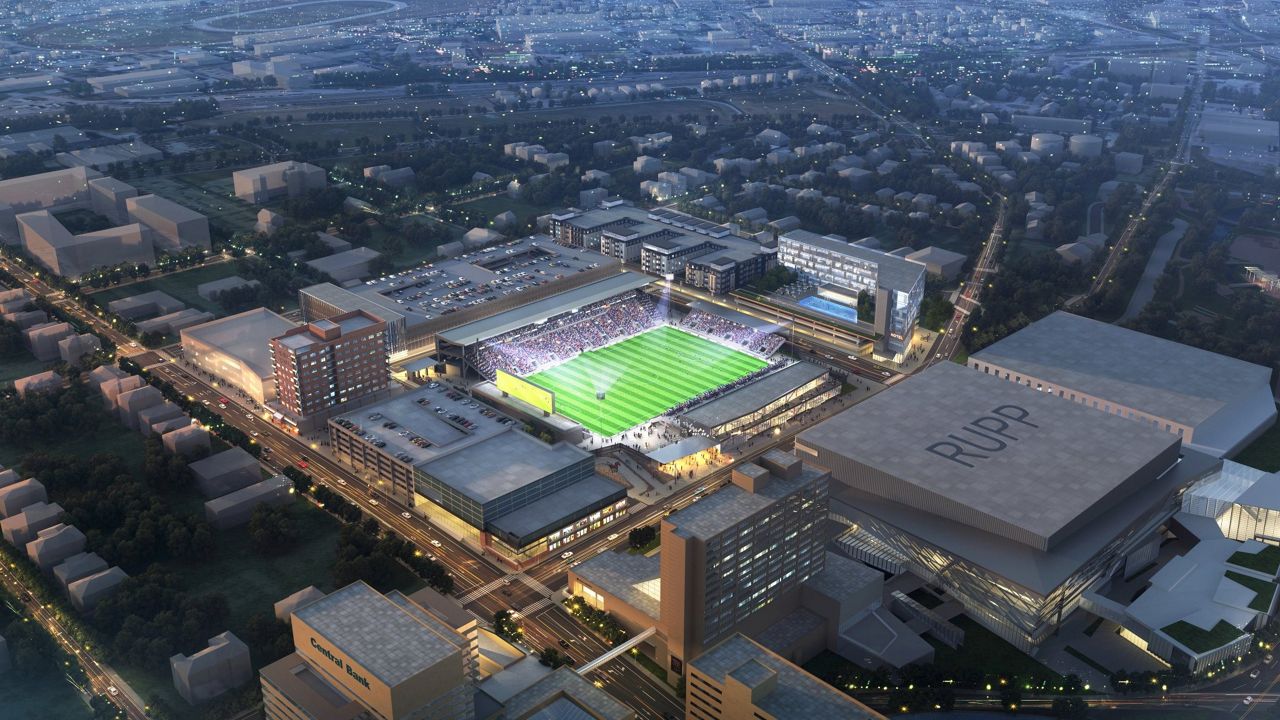 USL League One reveals proposed Lex pro soccer venue