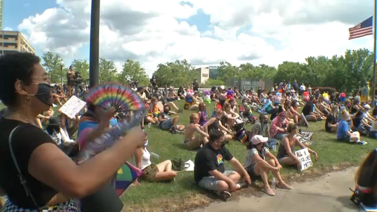 LGBTQ+ Community Rallies to Support BLM Movement