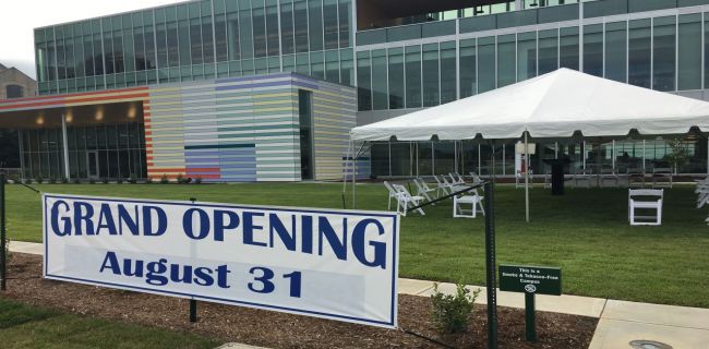Forsyth County Central Library reopens to the public