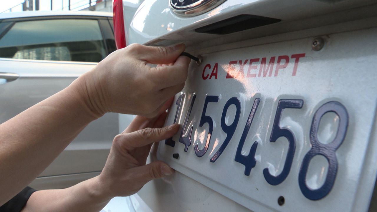LAPD Giving Drivers Tools to Protect their License Plates