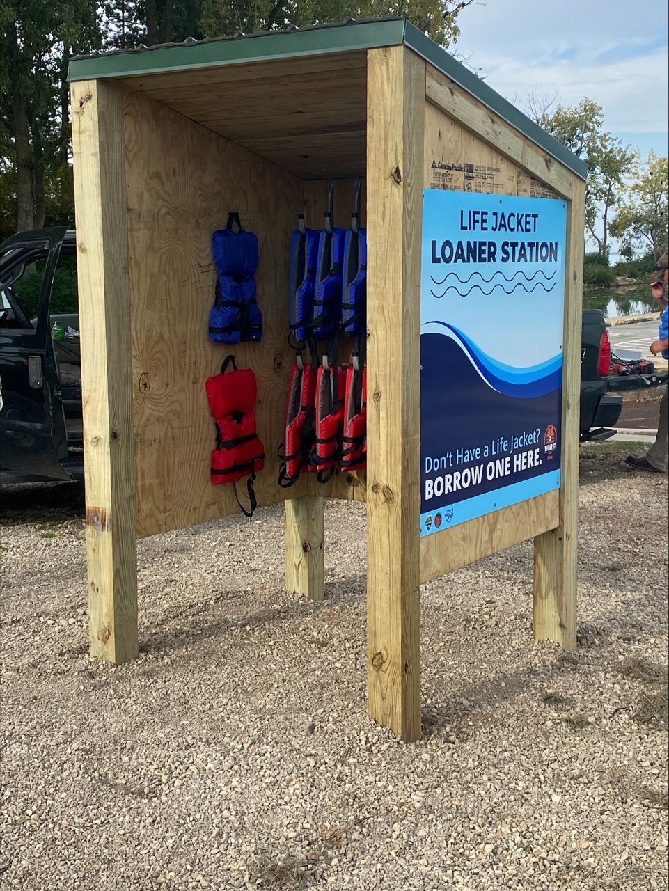 ODNR installs life jacket loaner stations at state parks