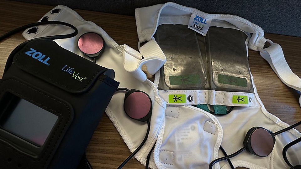 Cardiac arrest survivor advocates for life-saving vest