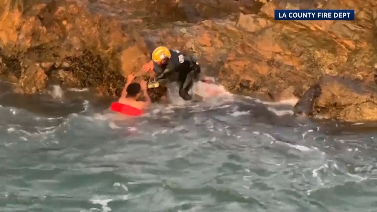 LA Lifeguard Honored for Life-Saving Rescue From Cave
