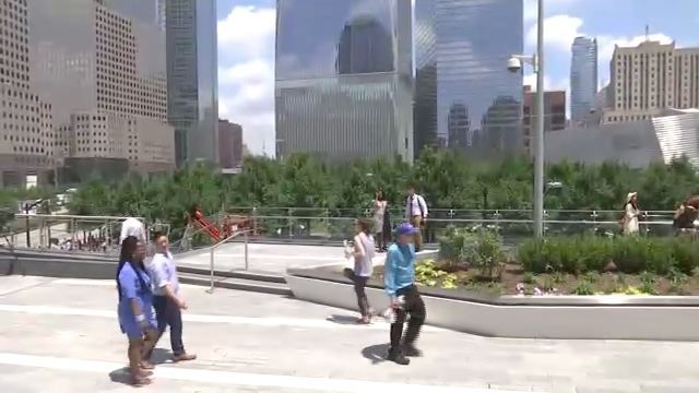 New $50 Million High Line-Style Park Opens by the World Trade Center