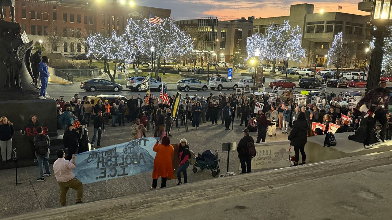Louisville protesters take action after deadly ICE shooting