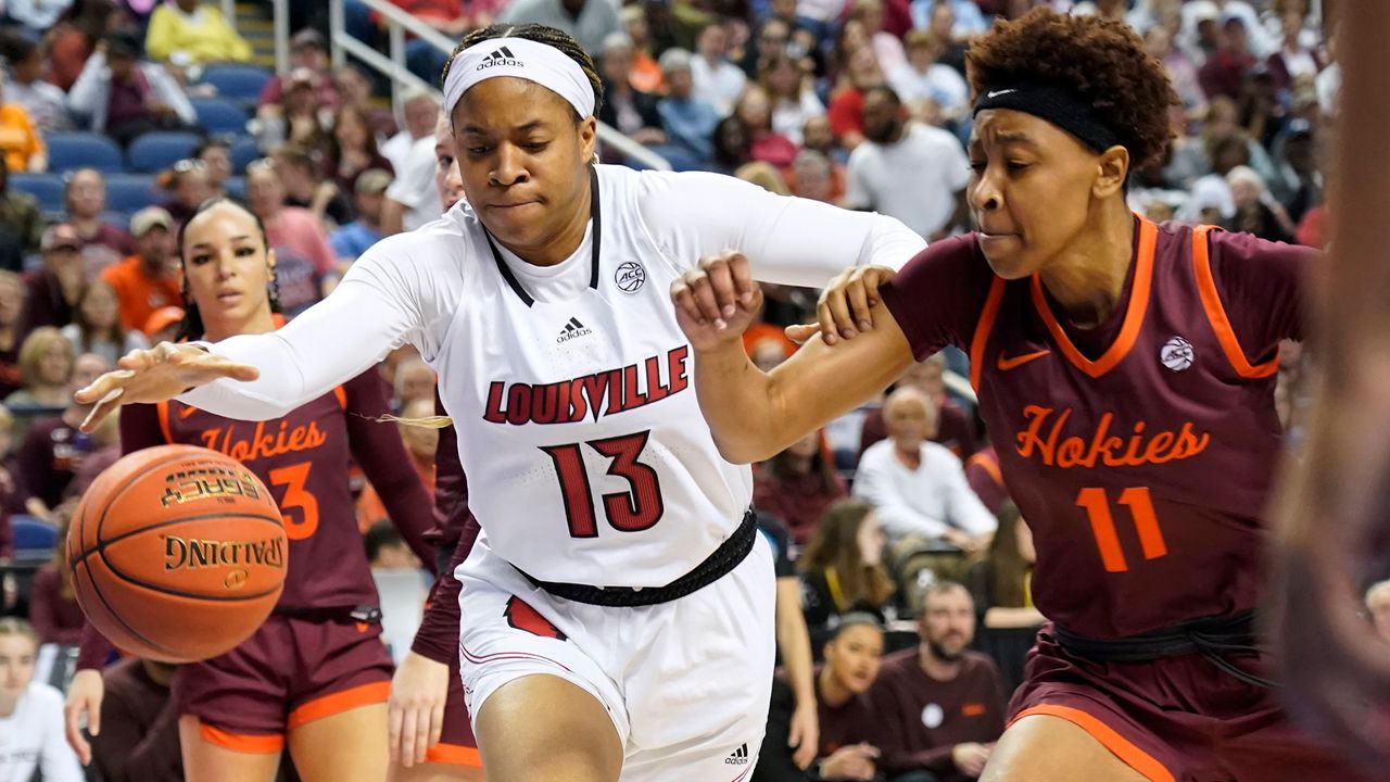 No. 8 Virginia Tech beats Louisville for 1st ACC crown