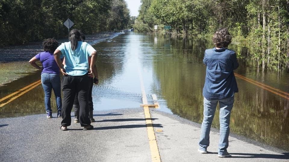 Lumberton works on new floodgate after deadly hurricanes