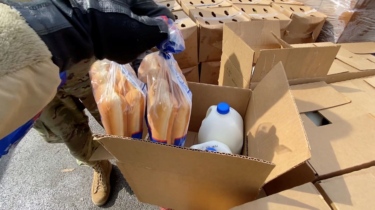 Texas Families Struggle Finding Food After Winter Storm