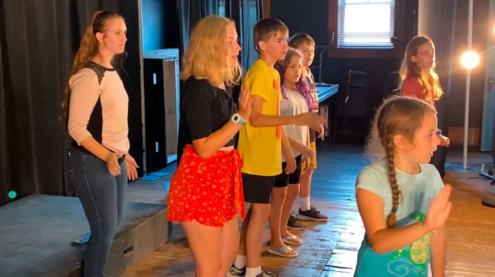 Baltimore downtown on display with children's theater