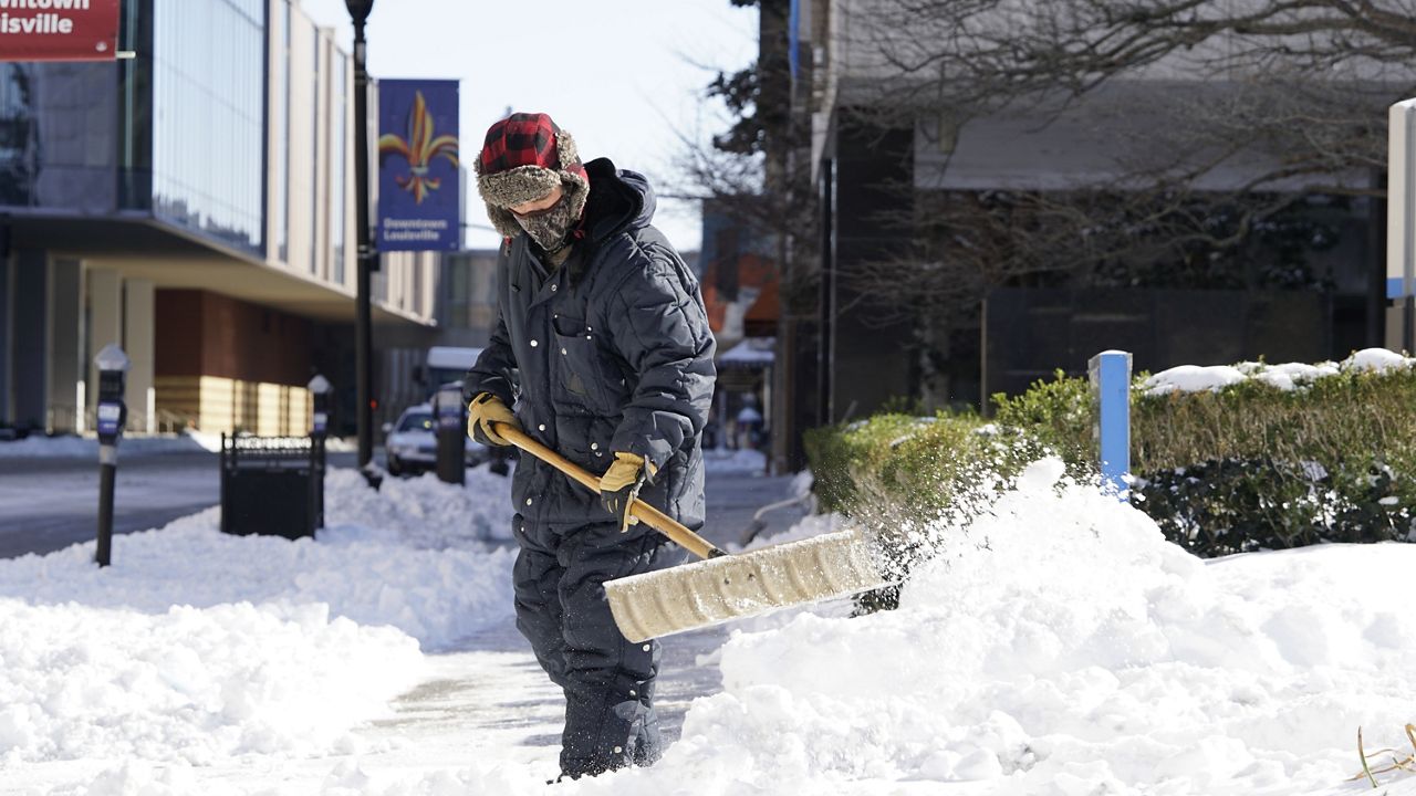 PHOTOS: Winter storm brings heavy snow to Kentucky
