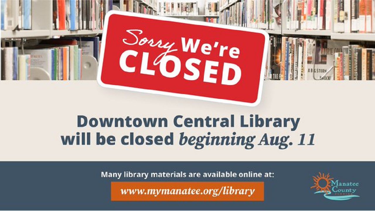 COVID exposure forces temporary closure of Manatee libraries