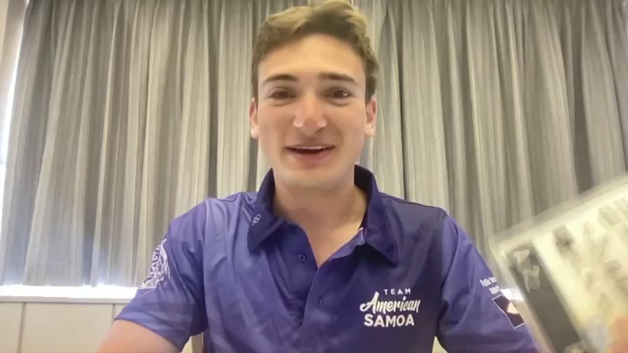 Manhattan man competing in the Olympics