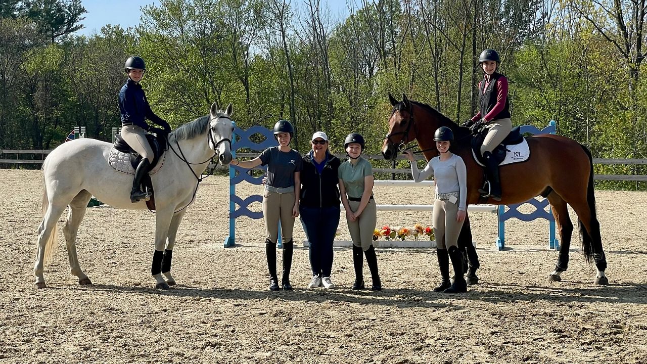 Local equestrian team finishes in top-10 in nationals