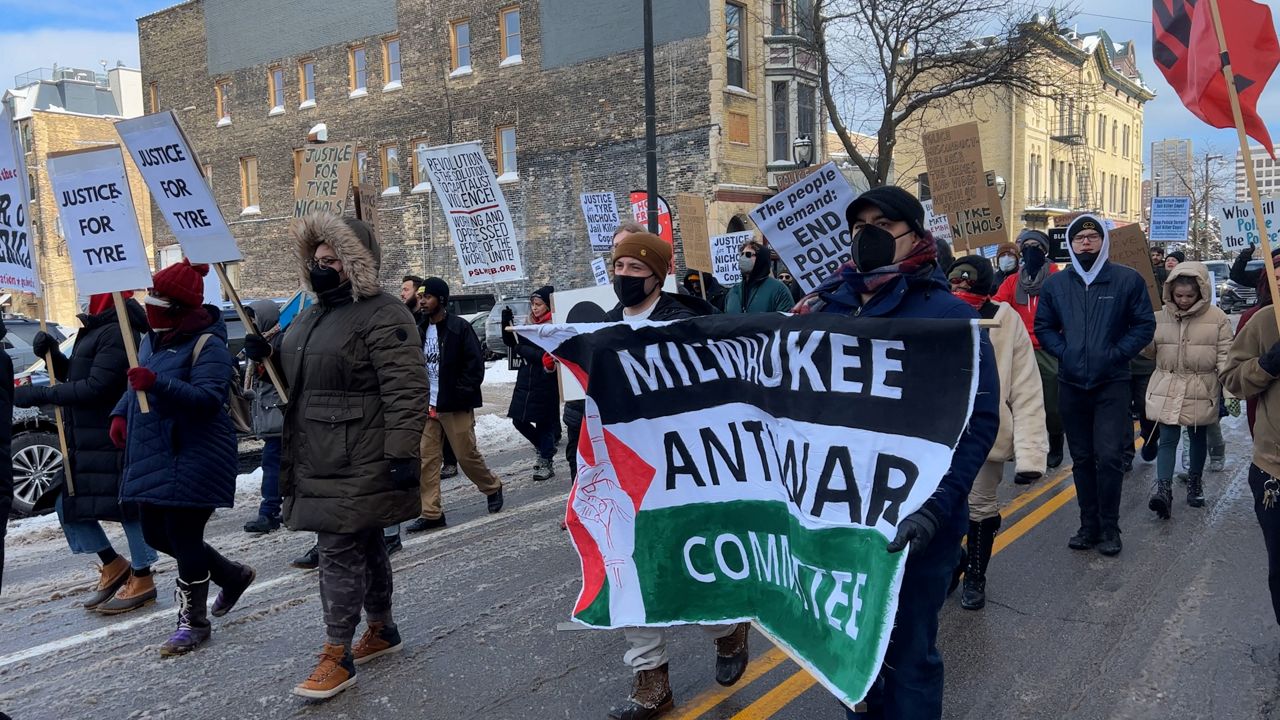 Wisconsinites march in solidarity for Tyre Nichols