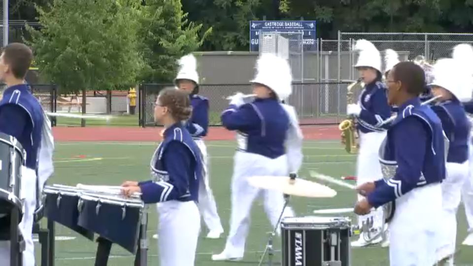 Area school bands in 40th anniversary competition