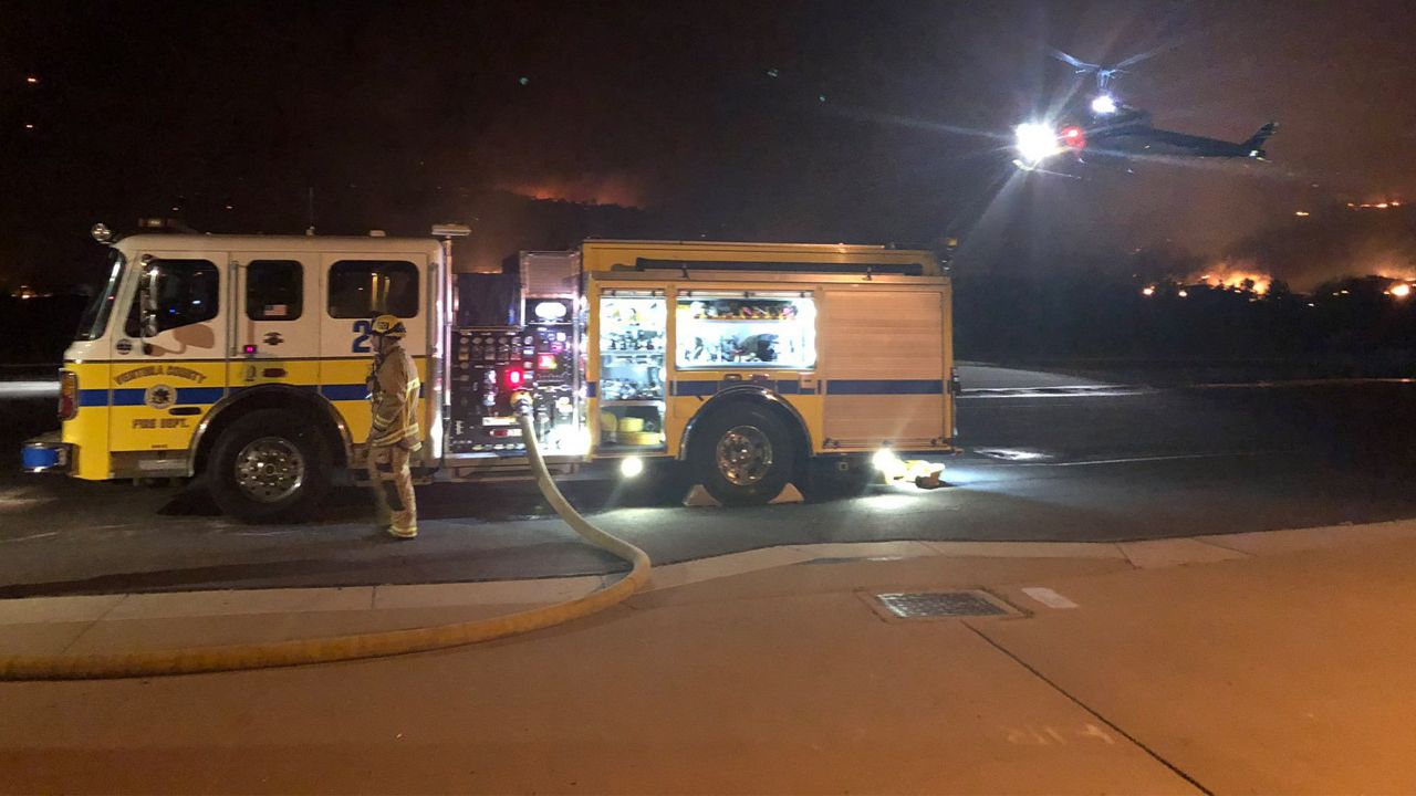 Maria Fire Grows to 8,060 Acres Prompting Evacuations