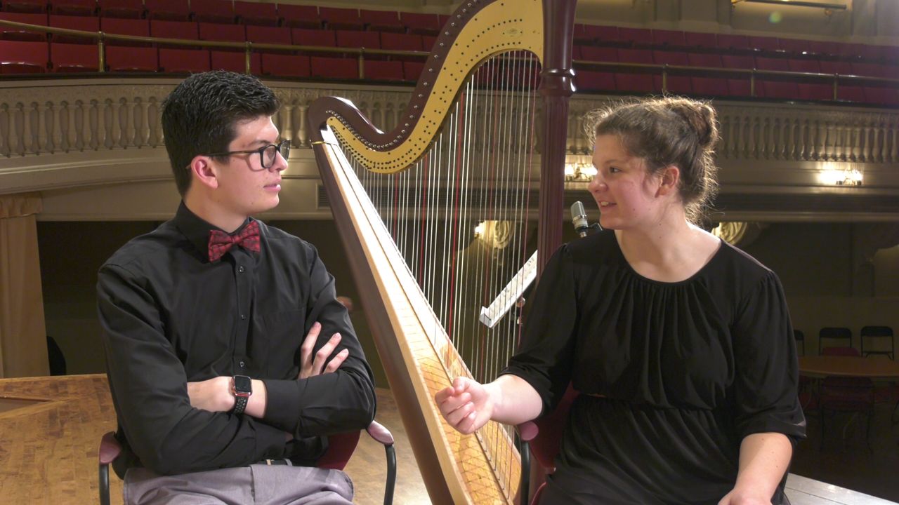 Twin siblings showcase musical talent at Mechanics Hall
