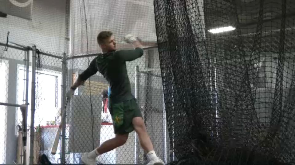 Matt Cross Ready to Resume Baseball with New-Look Swing