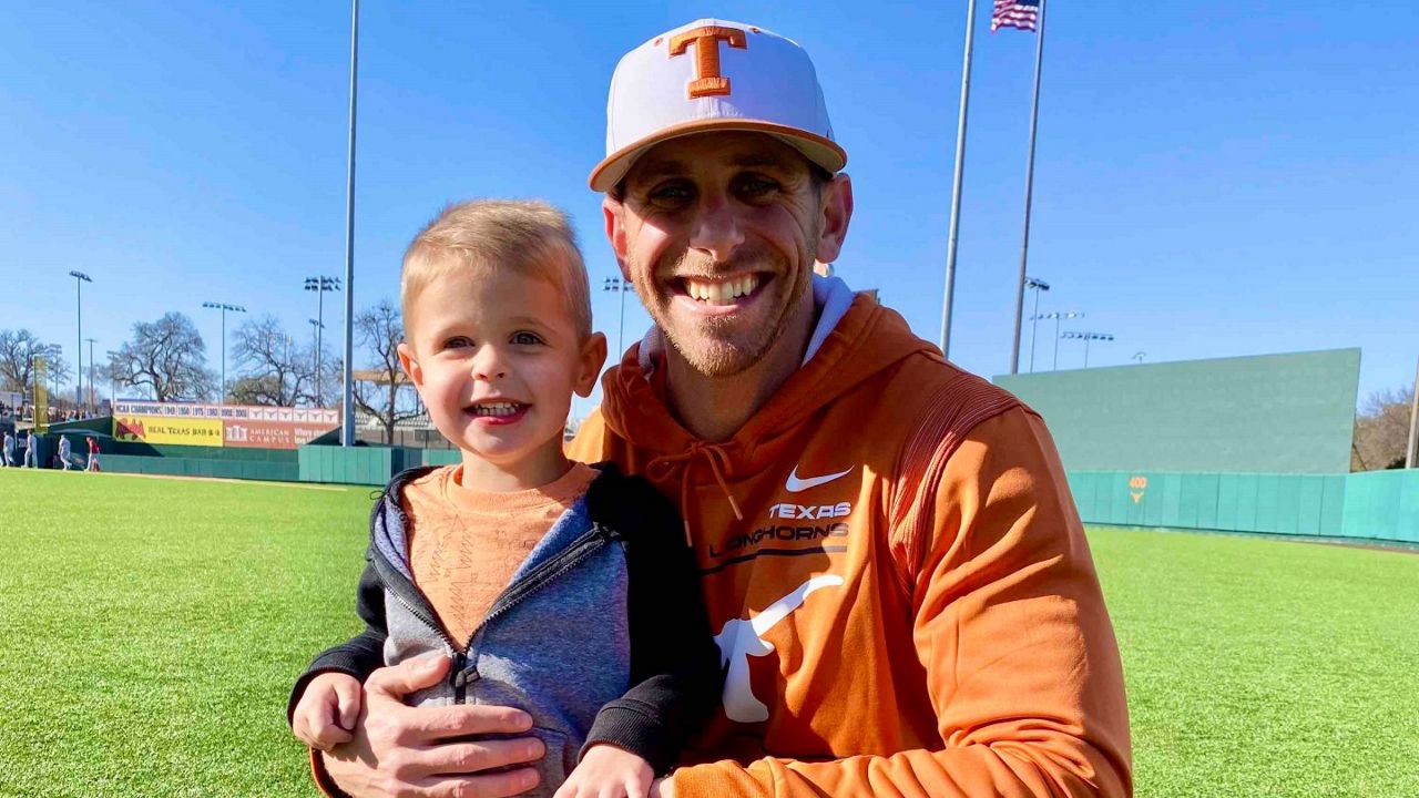 A UT coach's son inspires Texas baseball to give back